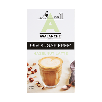 99% Sugar Free Hazelnut Latte – Avalanche Coffee