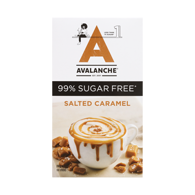 99% Sugar Free Salted Caramel – Avalanche Coffee