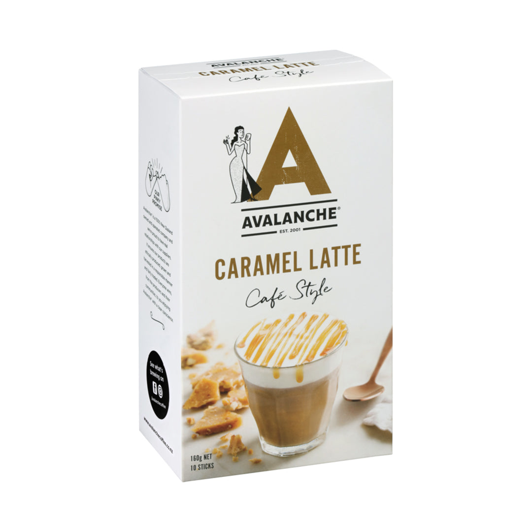 Café Style Caramel Latte – Avalanche Coffee