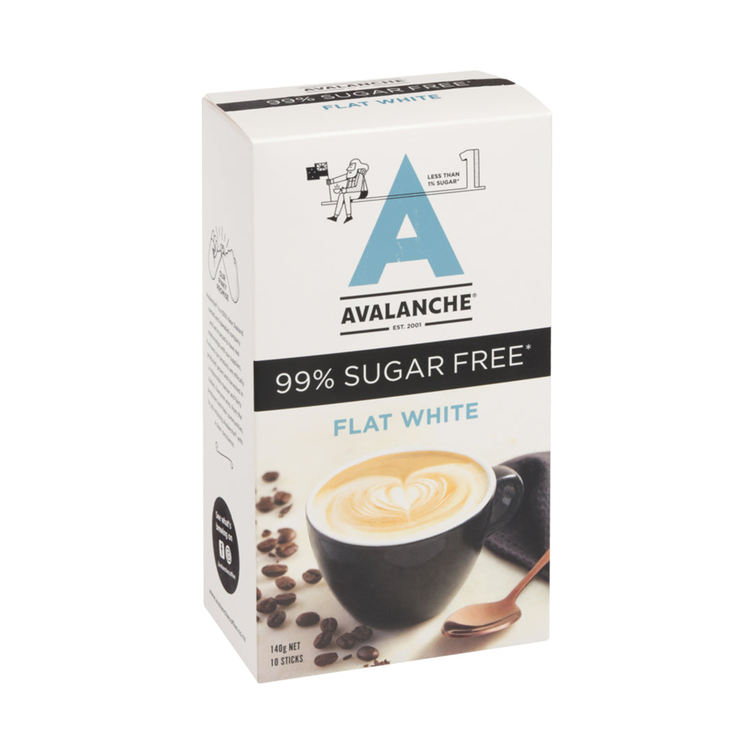 99% Sugar Free Flat White – Avalanche Coffee